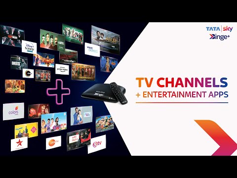 Tata Sky Binge Plus | Smart Set Top Box | TV Channels + Entertainment Apps | #LifeJingalala