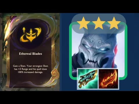 ⭐️⭐️⭐️ Shen Reroll | Ethereal Blades| The Boss Pengu's Party | TFT Comps | Full Gameplays |聯盟戰棋 |