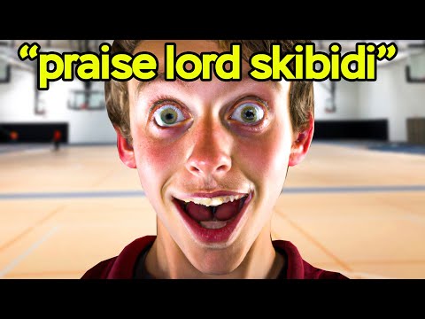 Psycho Kid Starts a "Skibid Toilet" Cult at School...