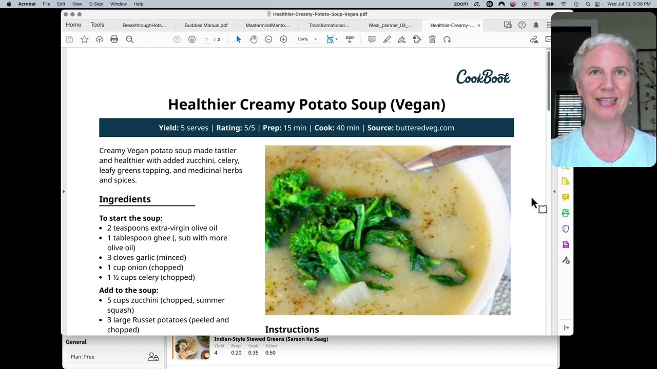 Cookbook App: Recipe & Meal Planner for Nutritionists & Health Coaches