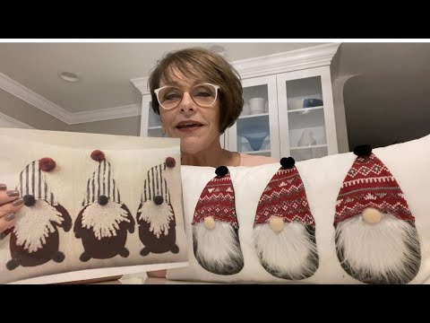 Pottery Barn Christmas Pillow Look-a-like Dollar Tree DIY
