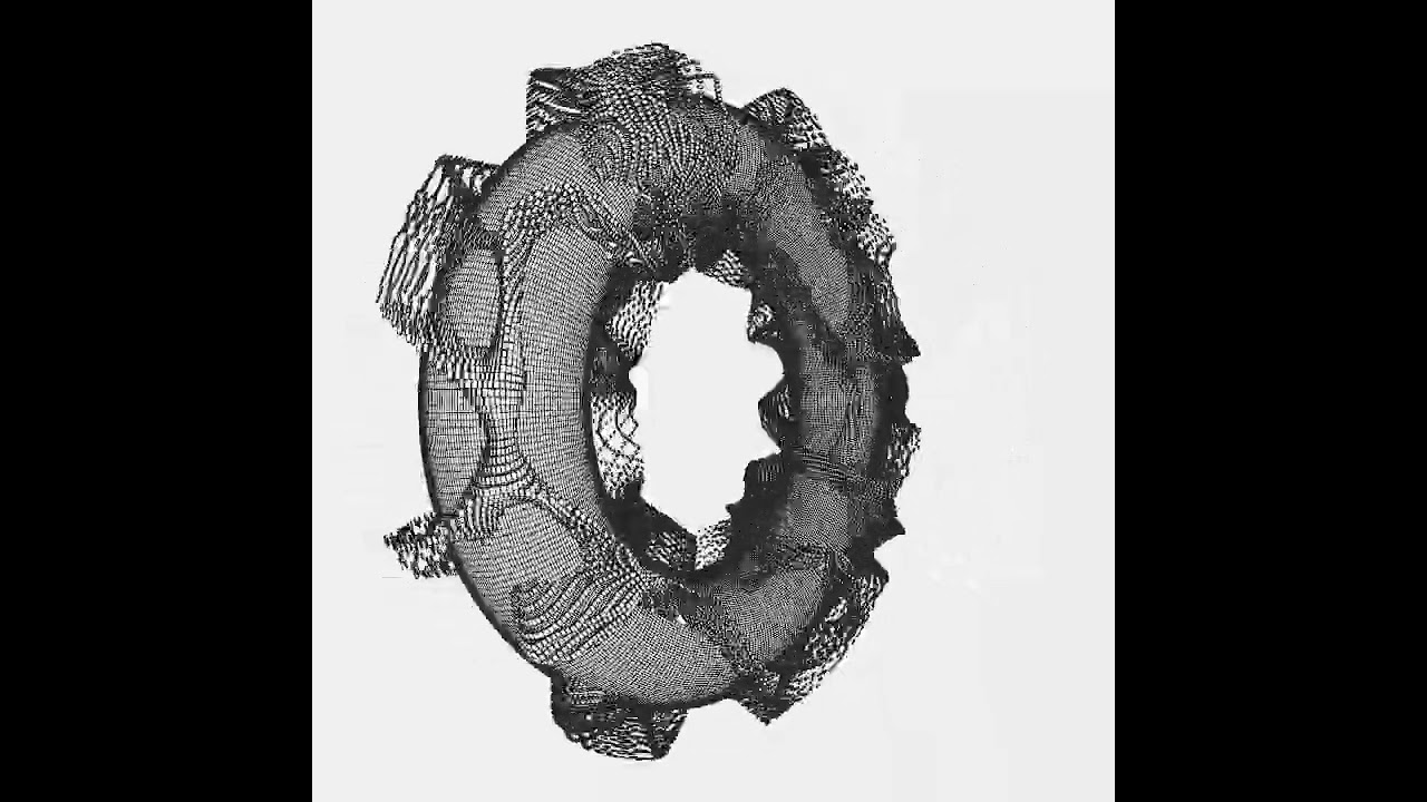 Floating Torus. #openframeworks #programming #creativecoding