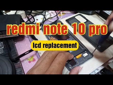 redmi note 10 pro lcd replacement