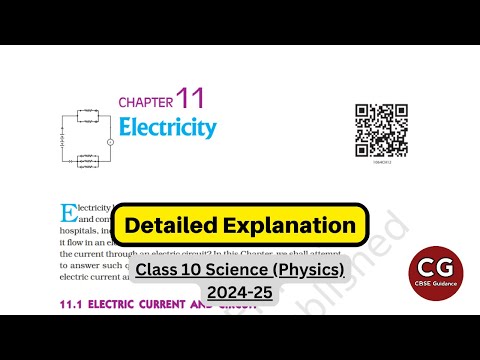 Electricity Class 10 Made Easy! NCERT Explanation + Solved Numericals (CBSE One Shot!)