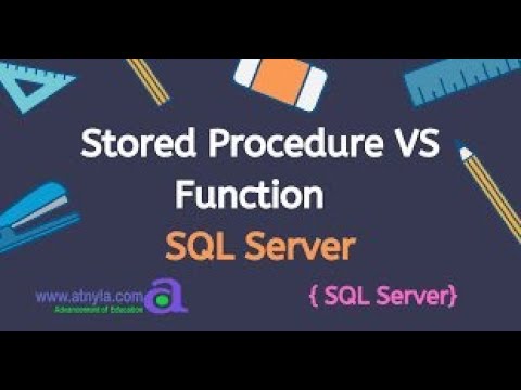 Difference between Stored Procedure and Function (Sp vs Fn)