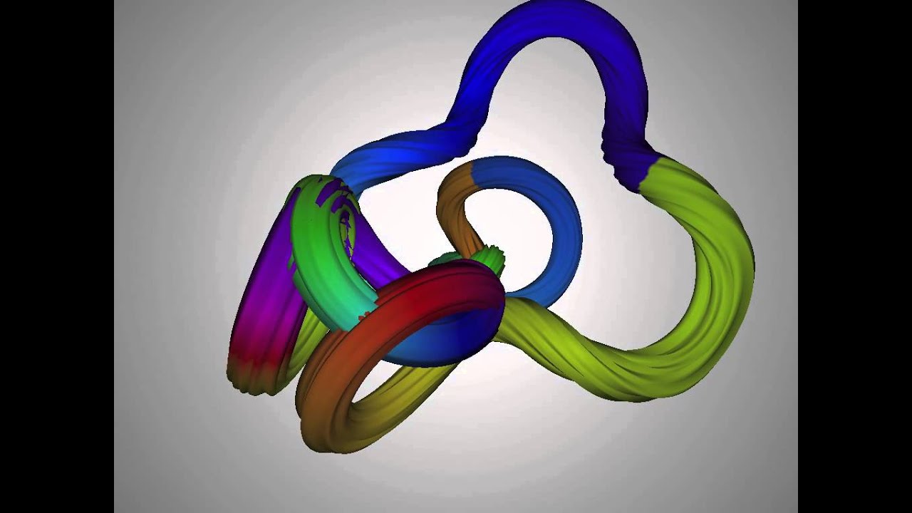 Twisting Knot - 3D in openFrameworks