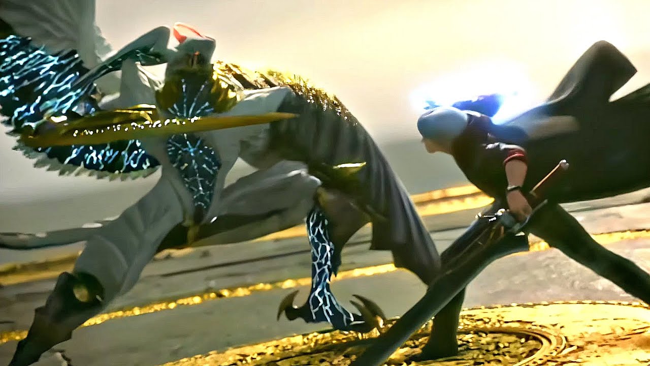Nero Vs. Credo Boss Fight (Devil May Cry 4 Remastered) 4K 60FPS