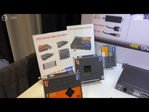 InfoComm 2021: ProVideoInstruments' IPTV 4K Video Encoders Converts HDMI or SDI Video to IP Video