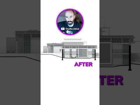 Use the 70, 50, 20 rule to make Revit look better.  #shorts