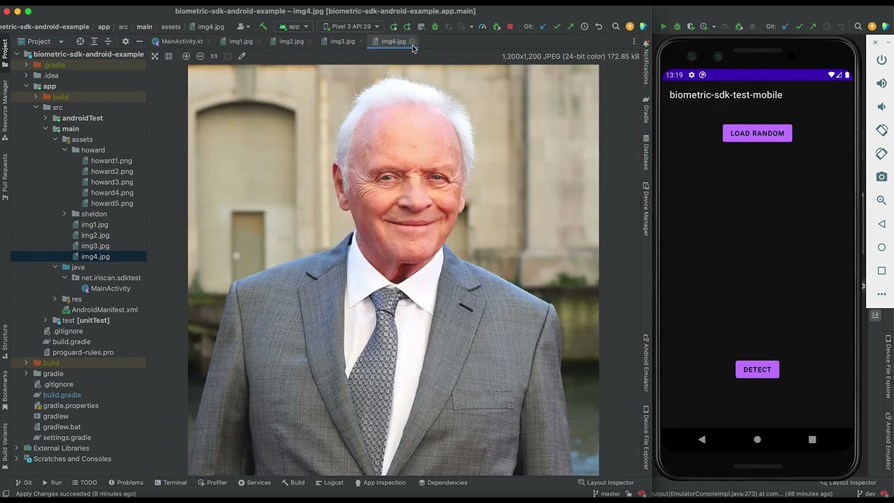 Iriscan open source facial recognition SDK