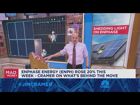 Enphase Energy is one of the higher quality operators in the space, says Jim Cramer