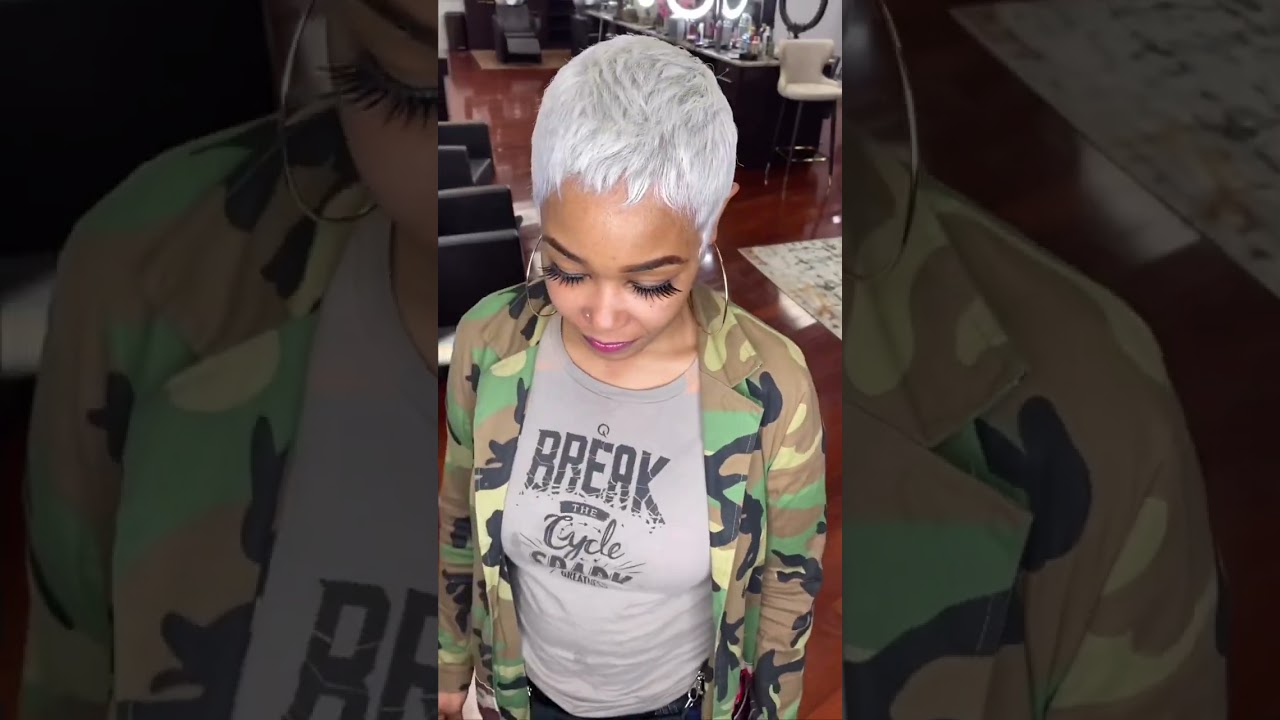 Valentine’s Day Platinum🤍❤️ #hair #haircut #hairstyle