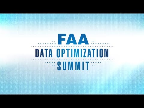 2019 FAA Data Optimization Summit Invitation