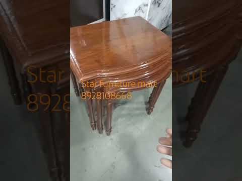 Wooden Console Table - Wooden 3 In 1 Table Manufacturer from Mumbai
