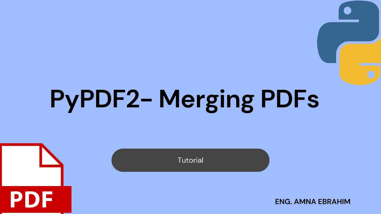 PyPDF2-Merging PDFs with Python!