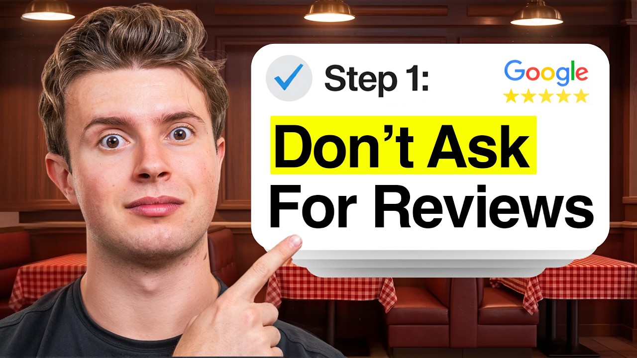 I Got 60,000 5-Star Google Reviews for Restaurants (just copy this system)