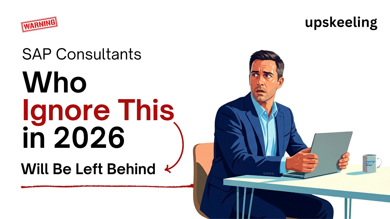 The SAP Roadmap Nobody Is Talking About (Joule + Clean Core + Autonomous ERP) | upskeeling