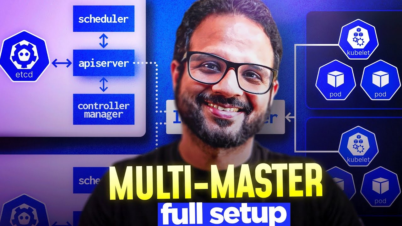 Day 55 - Kubernetes Multi Master Cluster Setup With Loadbalancer