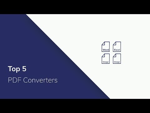 Top 5 PDF Converters