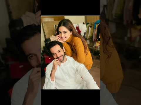 Wahaj Ali & Maya Ali beautiful Pakistani actress🤓#fashion #showbiz #wahajali #mayaali #ytshorts