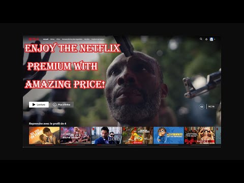 Enjoy the netflix premium with amazing price!