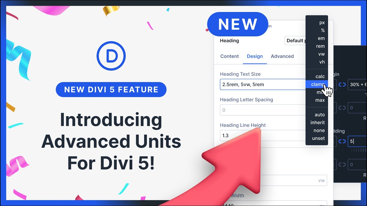 Introducing Advanced Units For Divi 5 (Including CSS Functions & Variables)