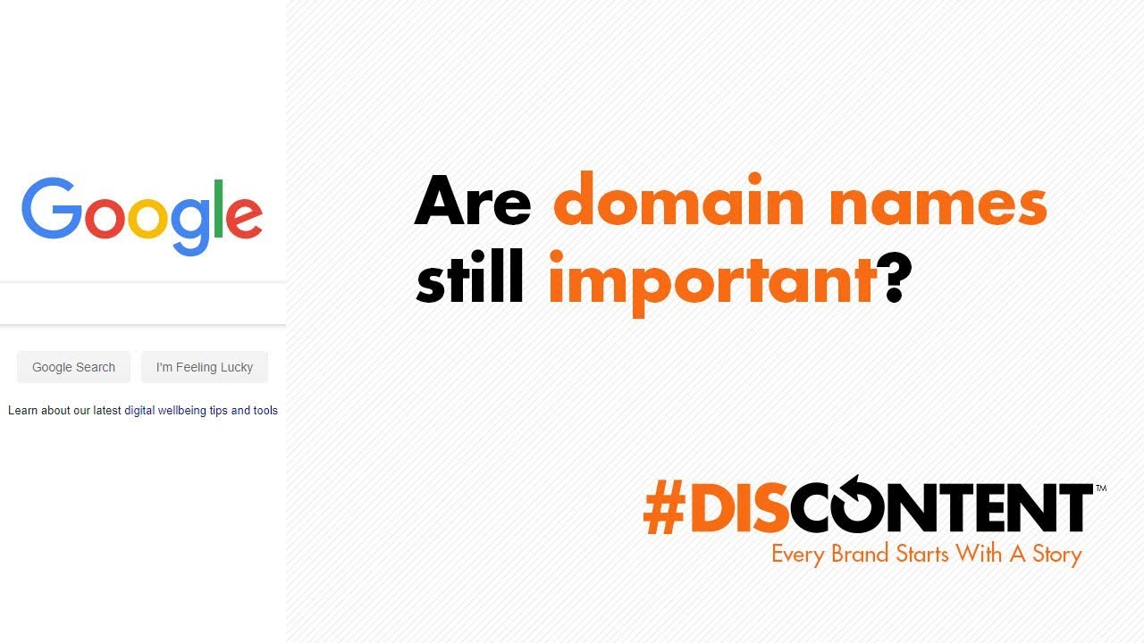Are domain names still important?