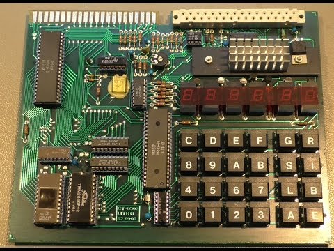 6502 Microprocessor Training Board from 1982 - (PWJ119)