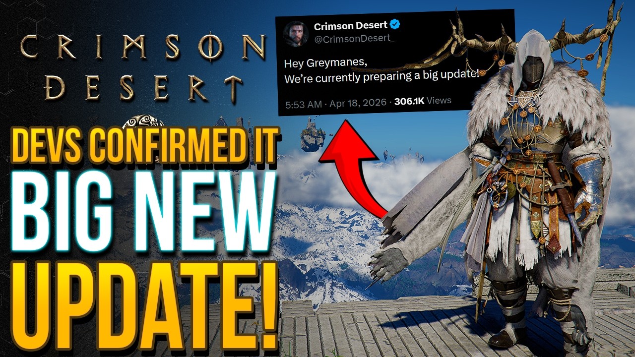 Crimson Desert Keeps Getting Better! New Patch Details