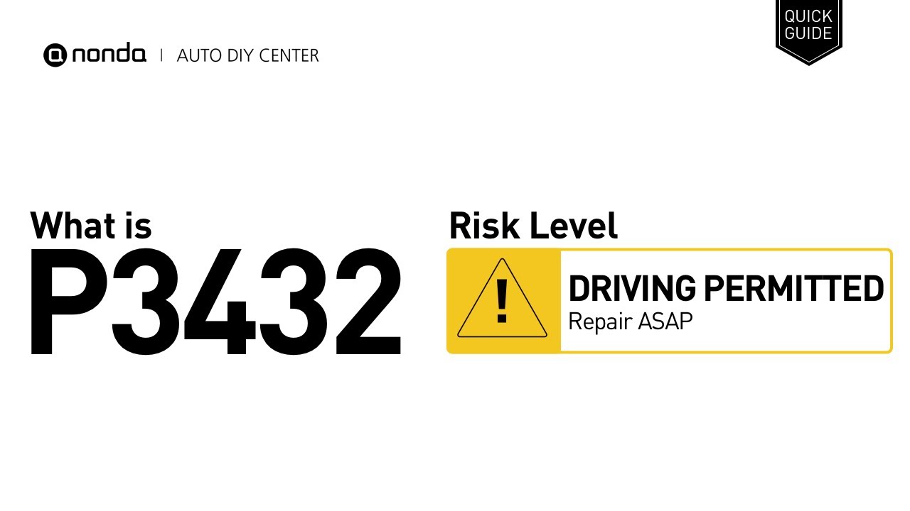What is P3432 Engine Code [Quick Guide]