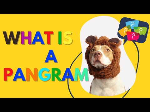What is a Pangram for Kids