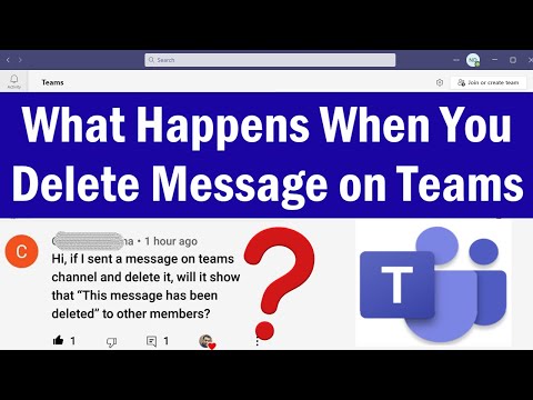What Happens When You Delete Sent Message On Microsoft Teams | How To Delete Sent Messages On Teams
