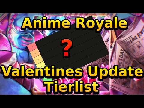 Anime Royale Valentines Update Tierlist