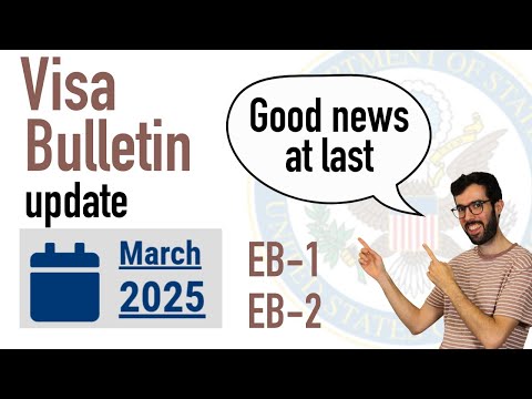 Visa Bulletin March 2025 - It's moving