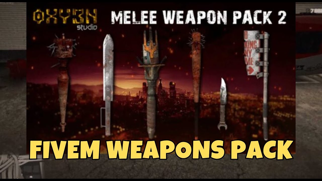 fivem weapons pack | FiveM Scripting | FiveM Store | GTA V