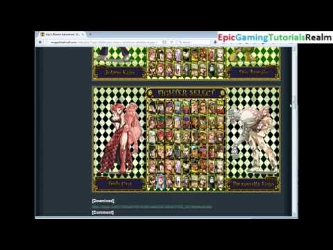 Tutorial For How Download JoJo's Bizarre Adventure Ultimate MUGEN Edition For Free Online On The PC