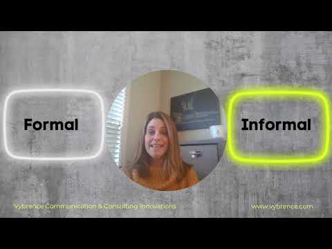 Informal vs Formal English: I Need to Inform You vs. I Need to Tell You