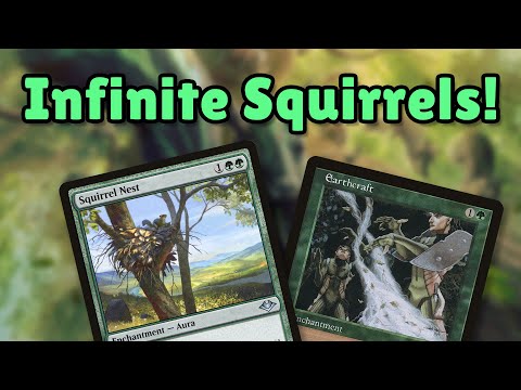 Infinite Squirrel Combo | Chatterfang | Commander | EDH | MTG | #Shorts