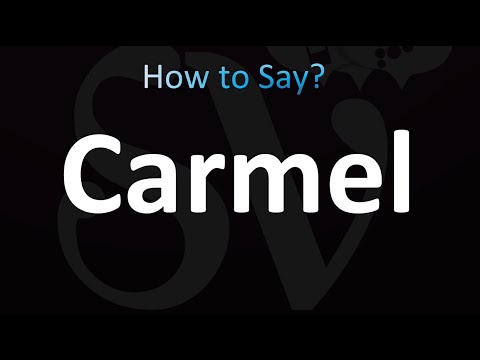 How to Pronounce Carmel (Bible)
