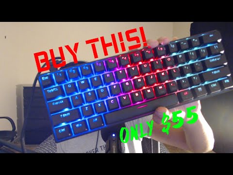 Buy this BUDGET Keyboard! (DIERYA DK61E)