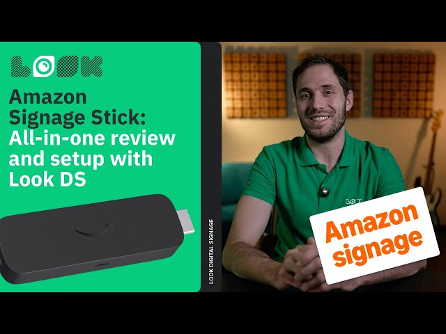 Amazon Signage Stick Offers a Professional and Affordable Solution for ...