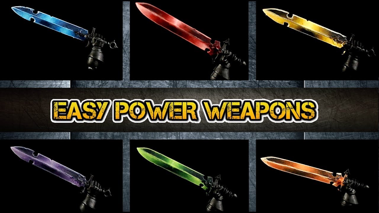 Paint Pallet Power Weapons Made Easy