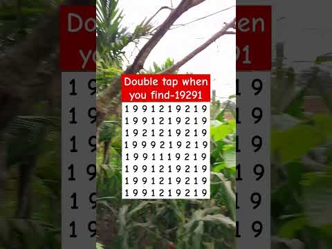 Double tap when you find-19291 #shorts #puzzlegame #brainteasers