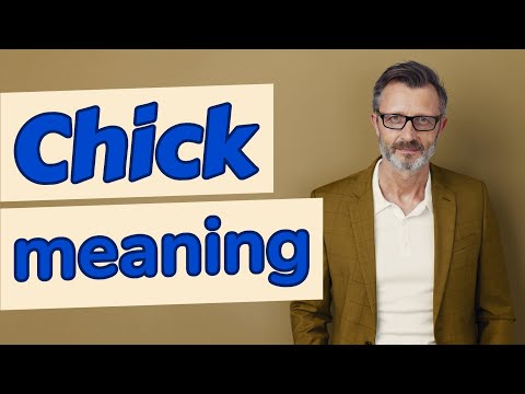 Chick | Meaning of chick