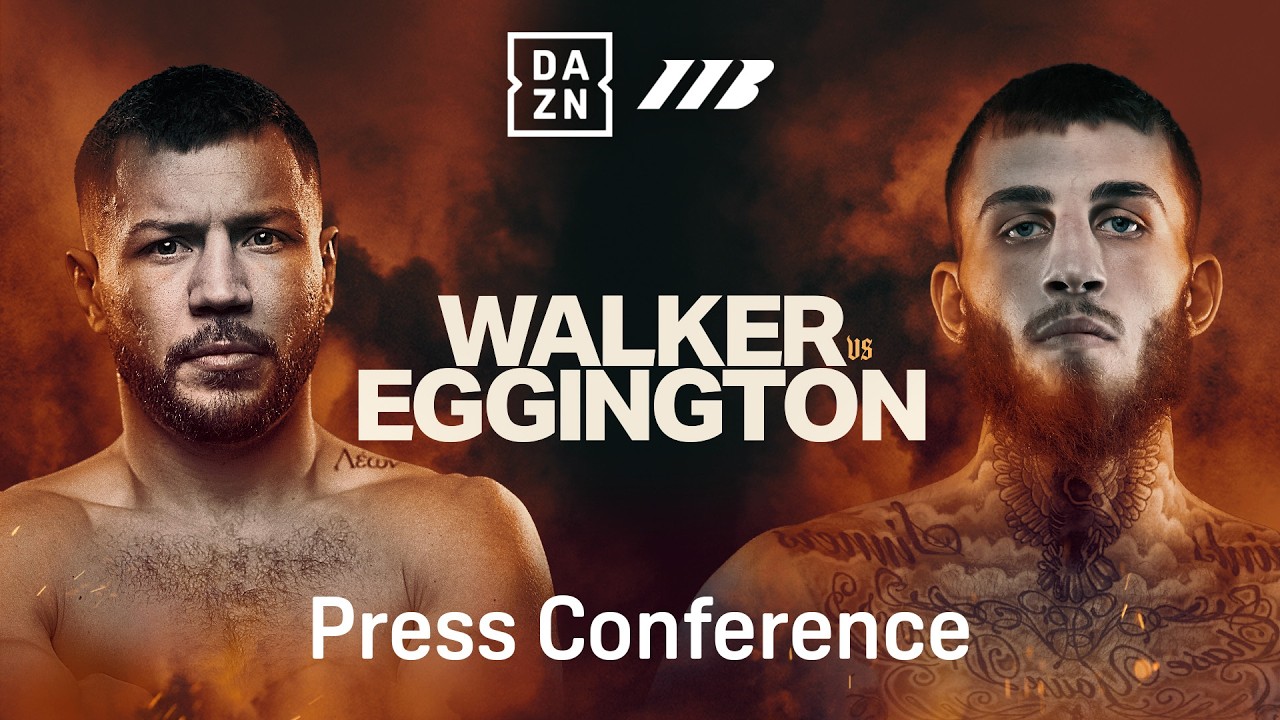 CONAH WALKER VS. SAM EGGINGTON PRESS CONFERENCE LIVESTREAM
