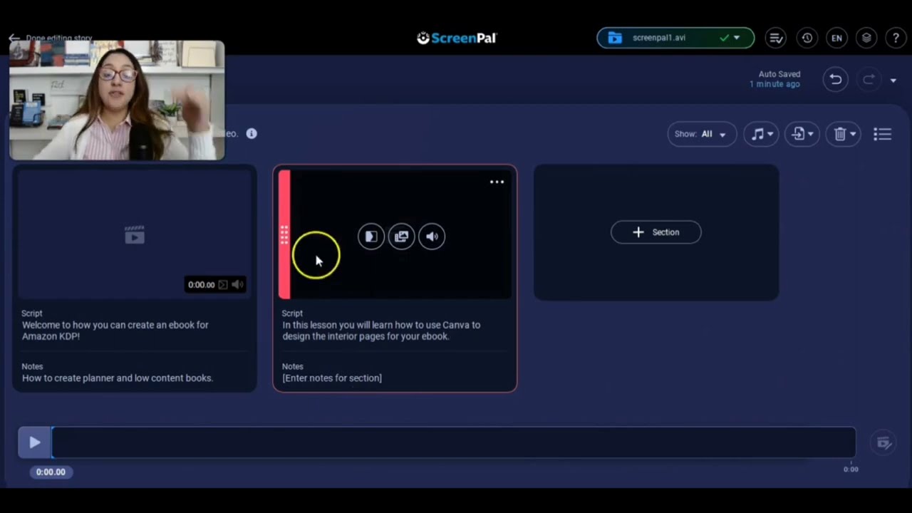 How to Use ScreenPal Storyboard Tutorial for Beginners (Easy Tip to Talk to the Camera)