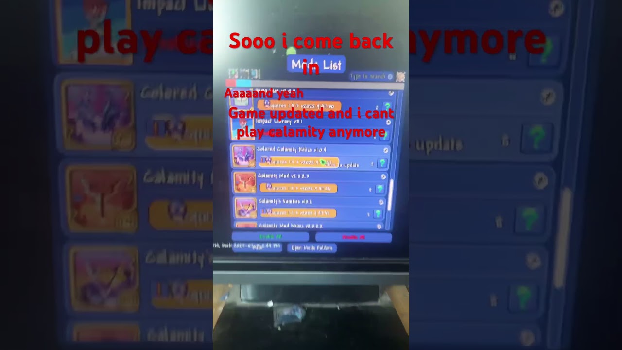 Tmodloader updated today #terraria