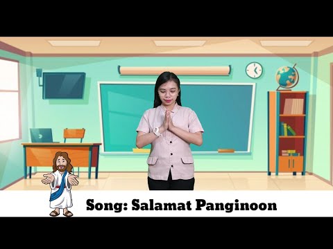 SALAMAT PO PANGINOON by Teacher Cleo & Kids (KINDER DAILY ROUTINE)