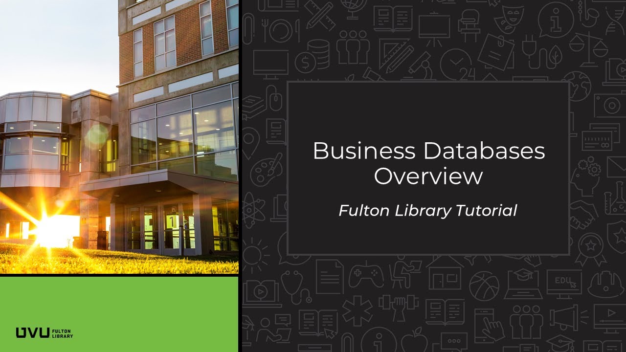 Business Databases Overview