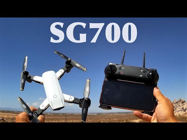 SG700 2.4Ghz Foldable WiFi 720P 2.0MP Optical Flow Camera Drone